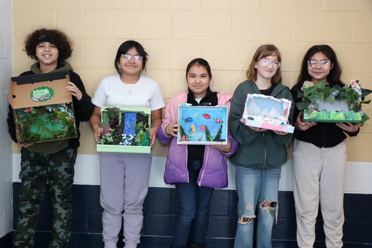 Fostertown 5th Graders Become "Experts" on Ecosystems- News - NECSD